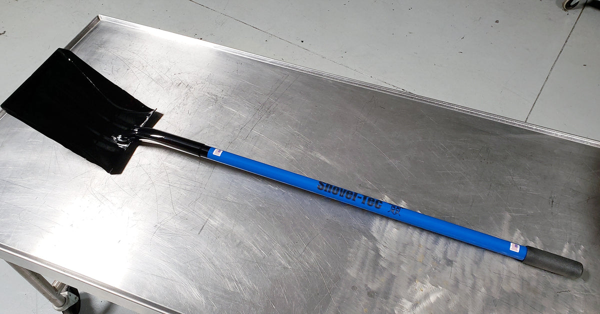 Full Size Square Shovel (Gloss Blue) – Shovel Tec